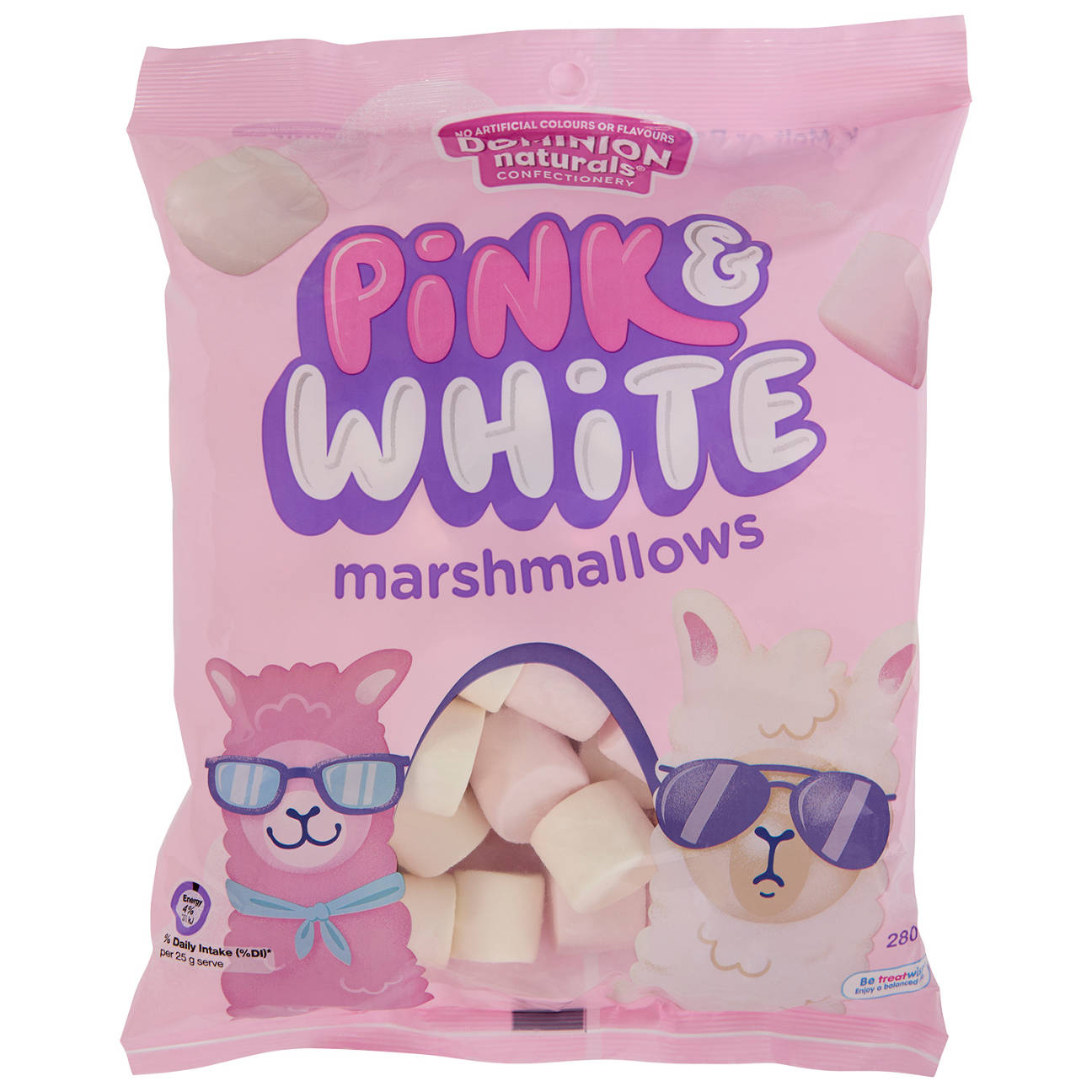 Pink and White Marshmallows 280g